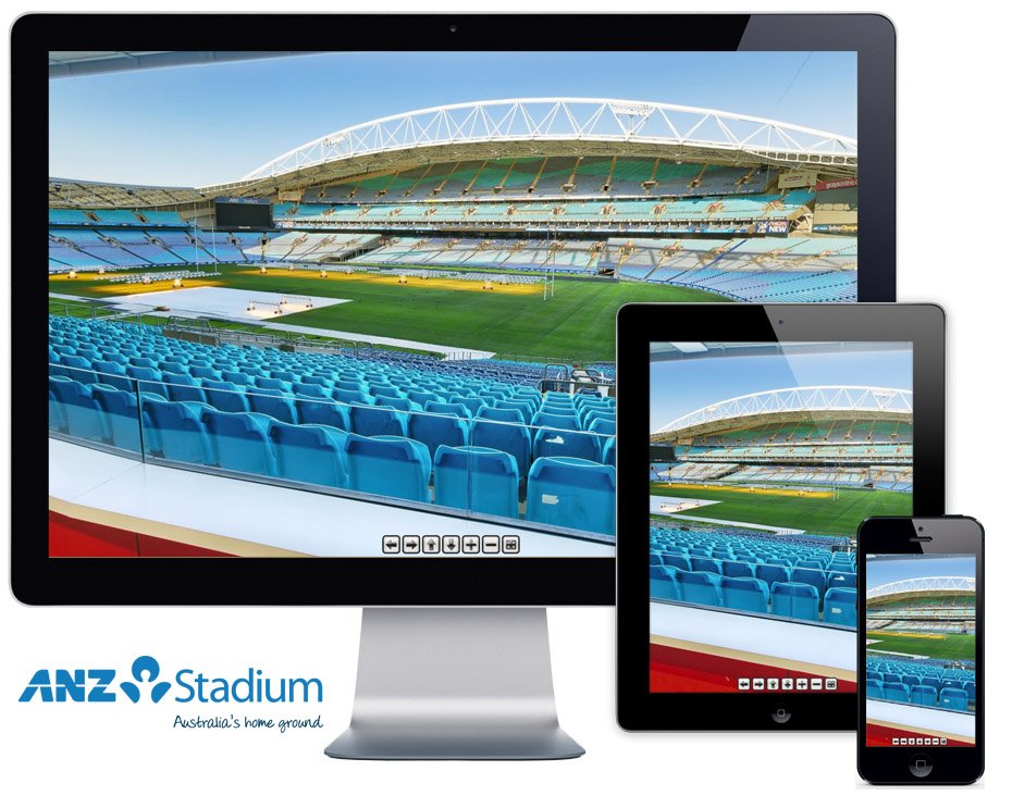 ANZ Stadium - Virtual Reality Production Studio | Cinematic VR | 360 ...
