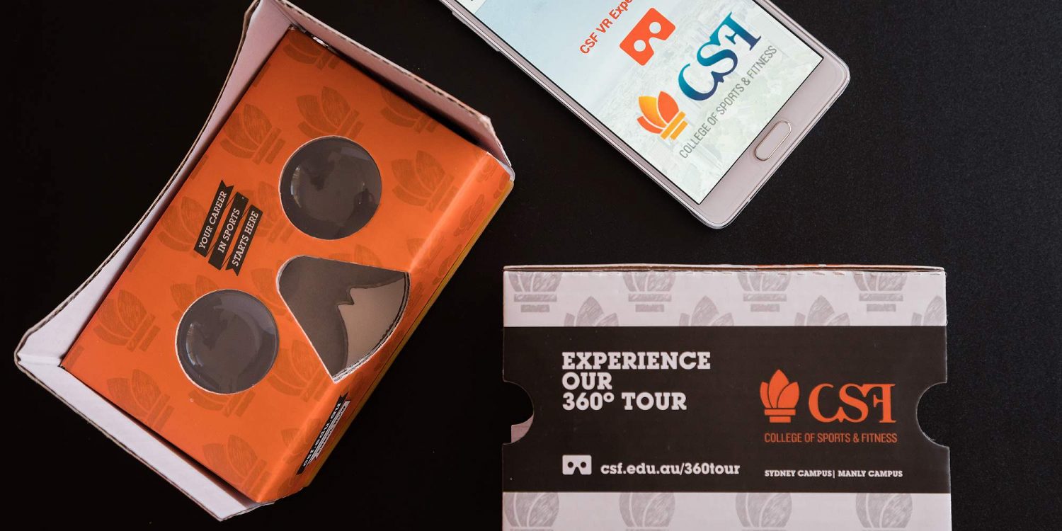 Custom branded VR headsets